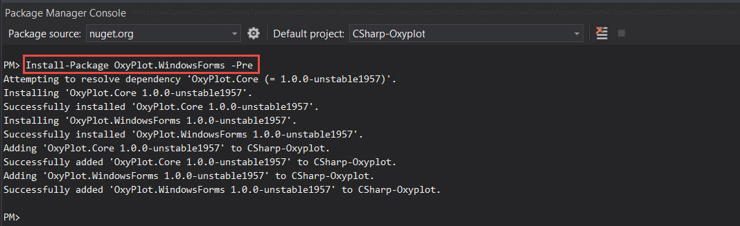 Using OxyPlot library with C# | Navjodh